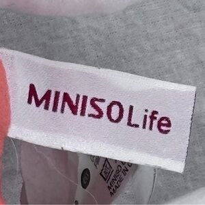 Miniso | Toys | Miniso Life 1 White Orange Embroidered Heart Eye ...